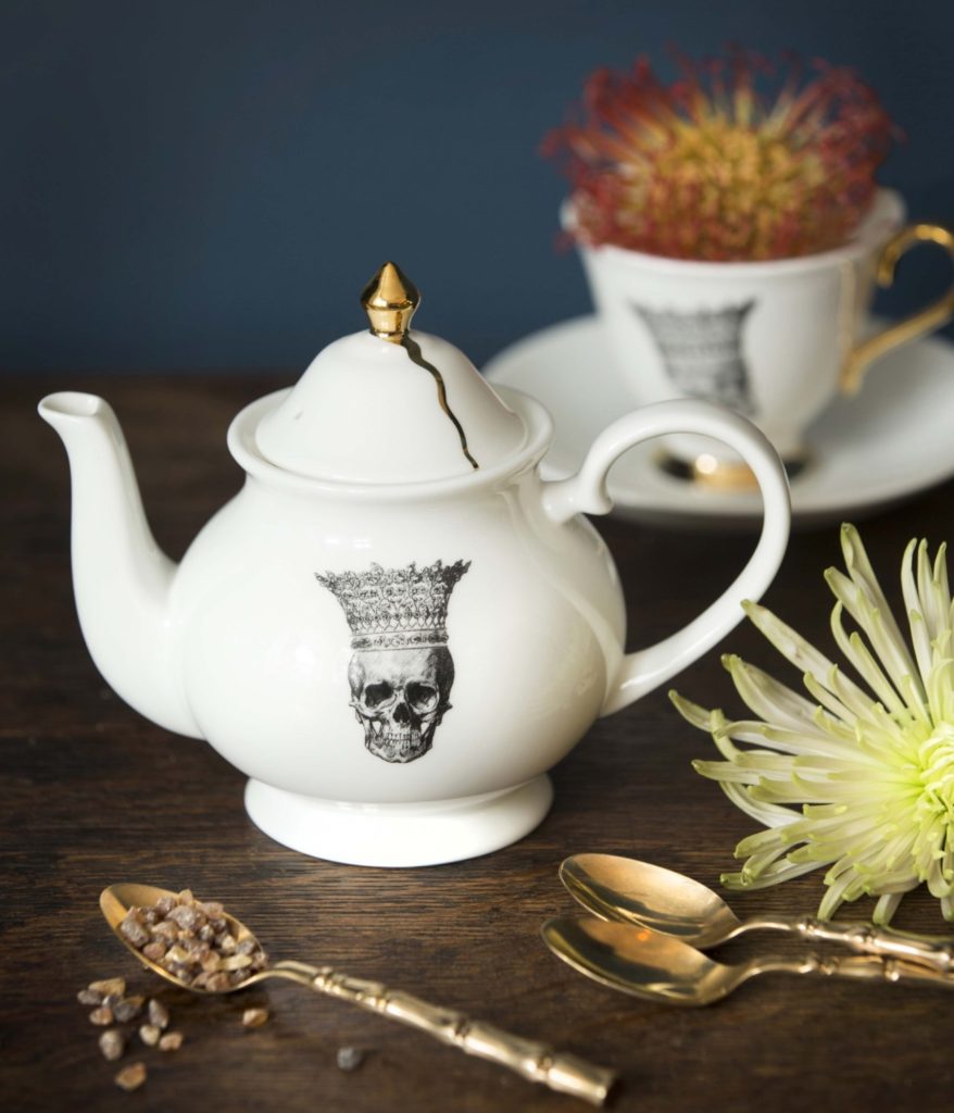 Skull in Crown Tea for One Teapot – Melody Rose London